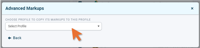 Profiles - Advanced Markups